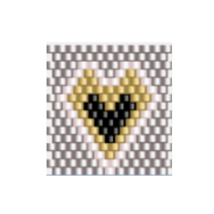 Dije Miyuki Corazón DM04-184-04 – Catálogo Miyuki Venezuela